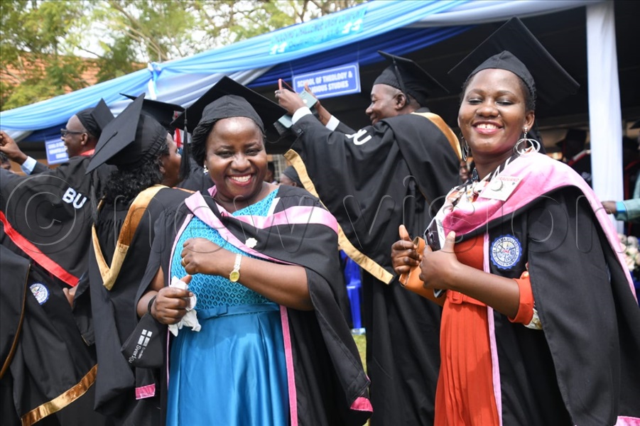 Over 1,000 graduate at Bugema University - New Vision Official