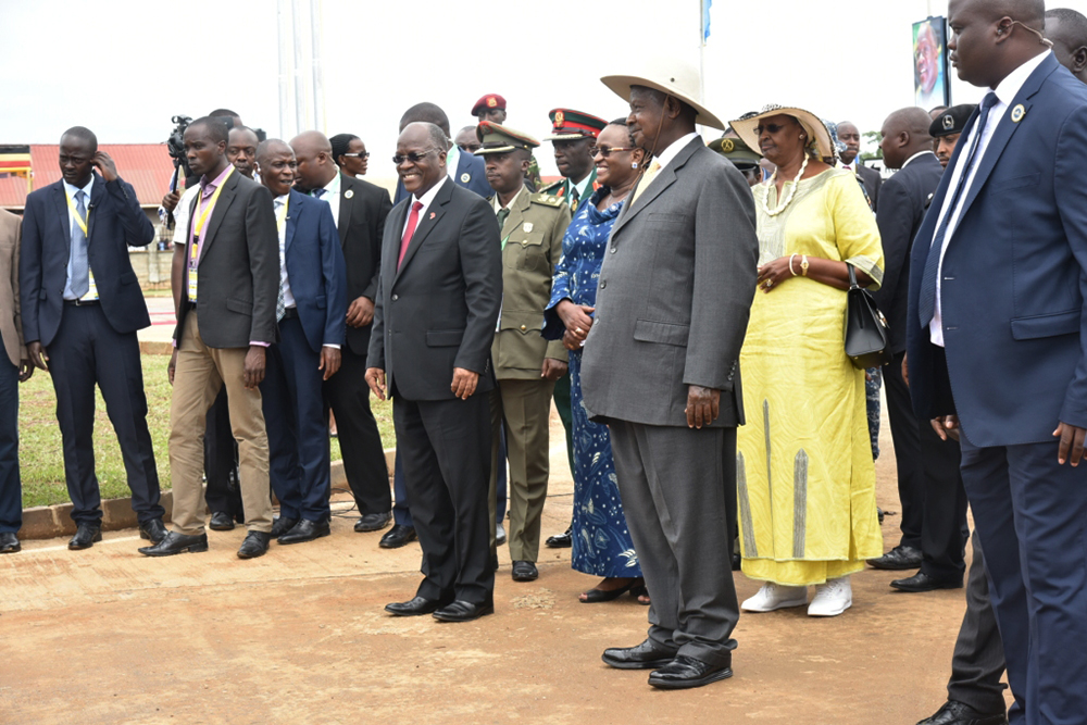 PICTORIAL: Moments between Presidents, Magufuli and Museveni - New ...
