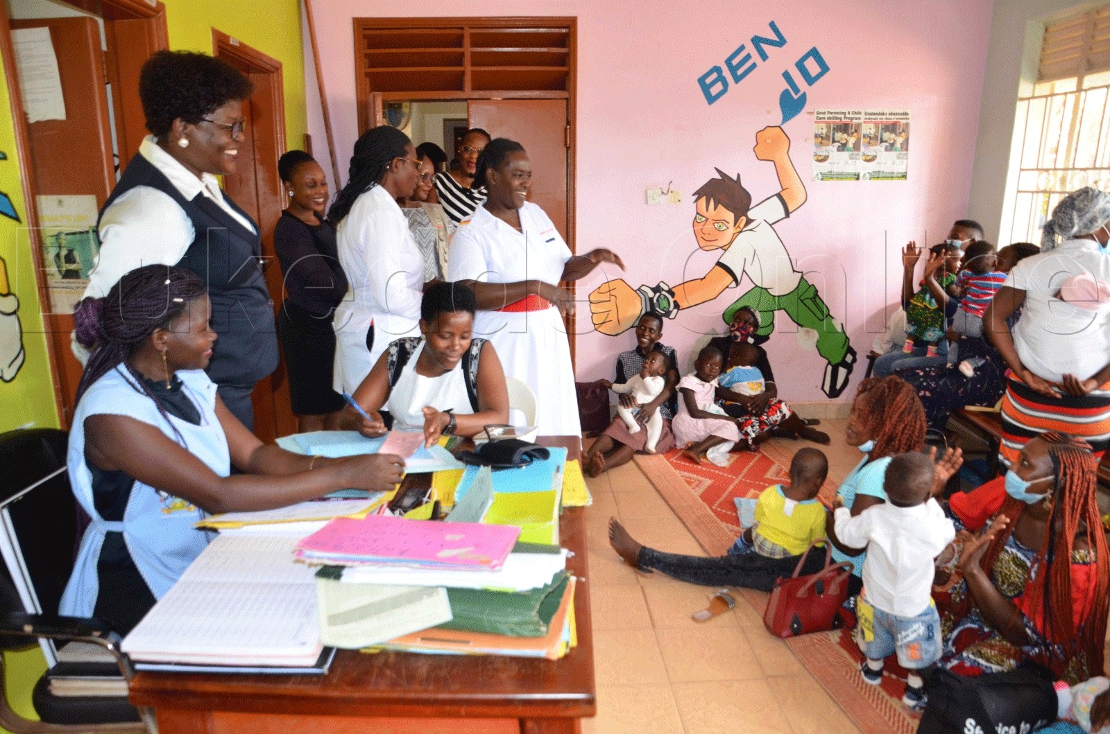 Nnankulu wa KCCA Dorothy Kisaka Valentine agikuzizza n'abalwadde ssaako ...