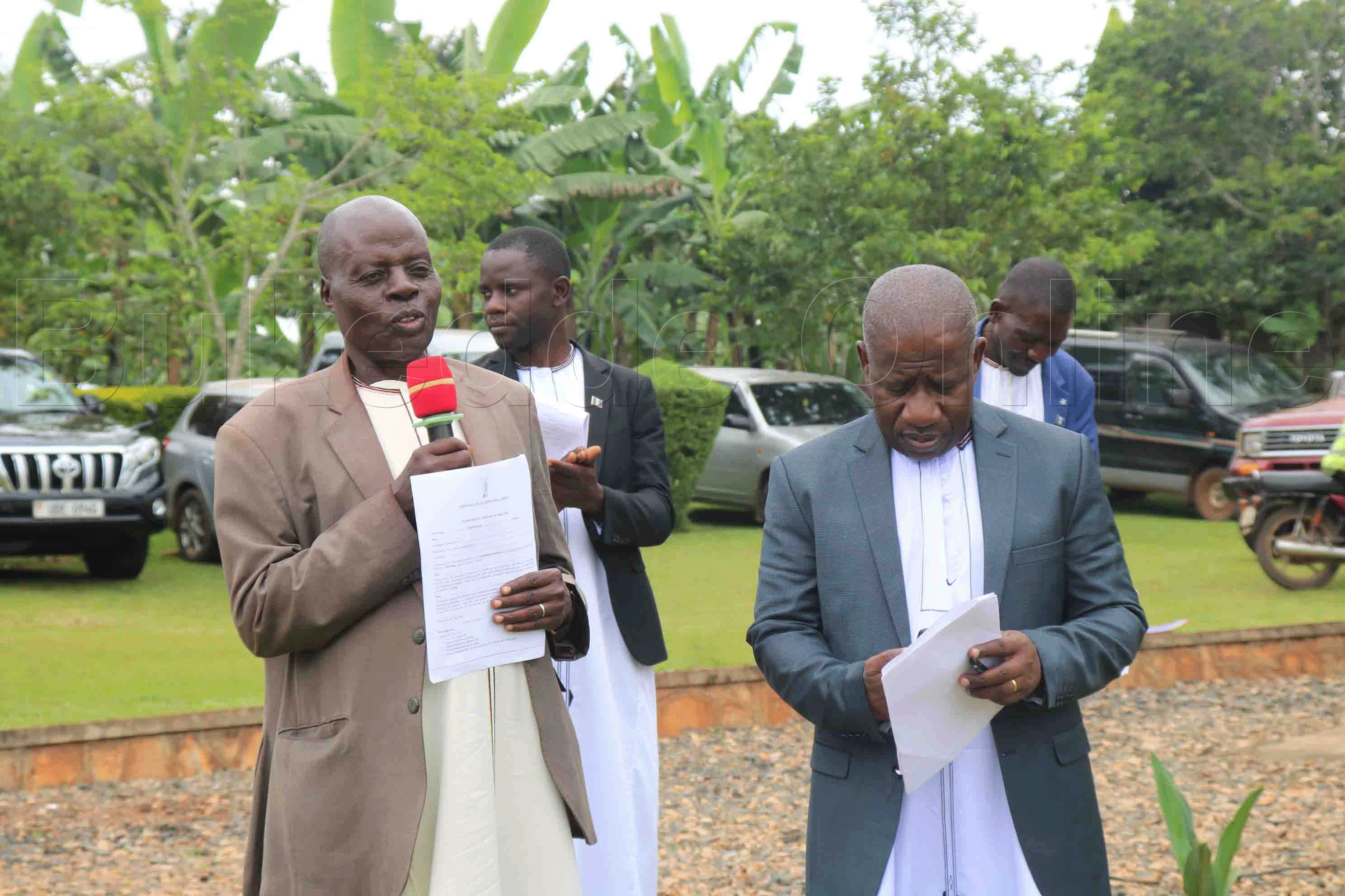 Ssekiboobo akubirizza abaami ba Kabaka okkoleramu awamu ne Gavumenti ya ...