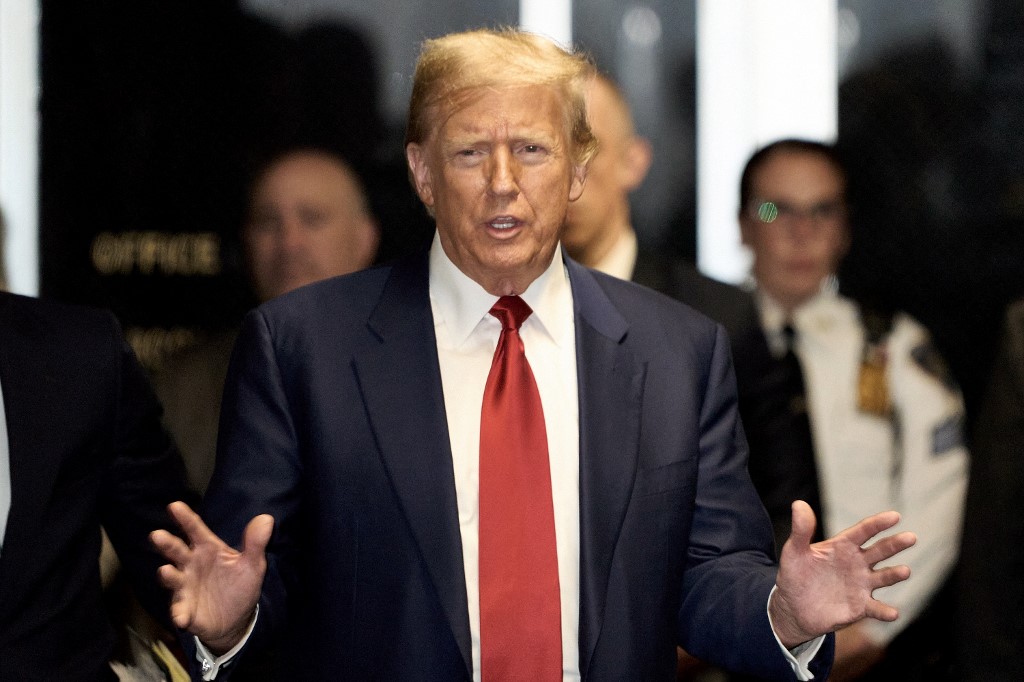 Trump 'hush money' trial set for April 15, bond amount slashed ...