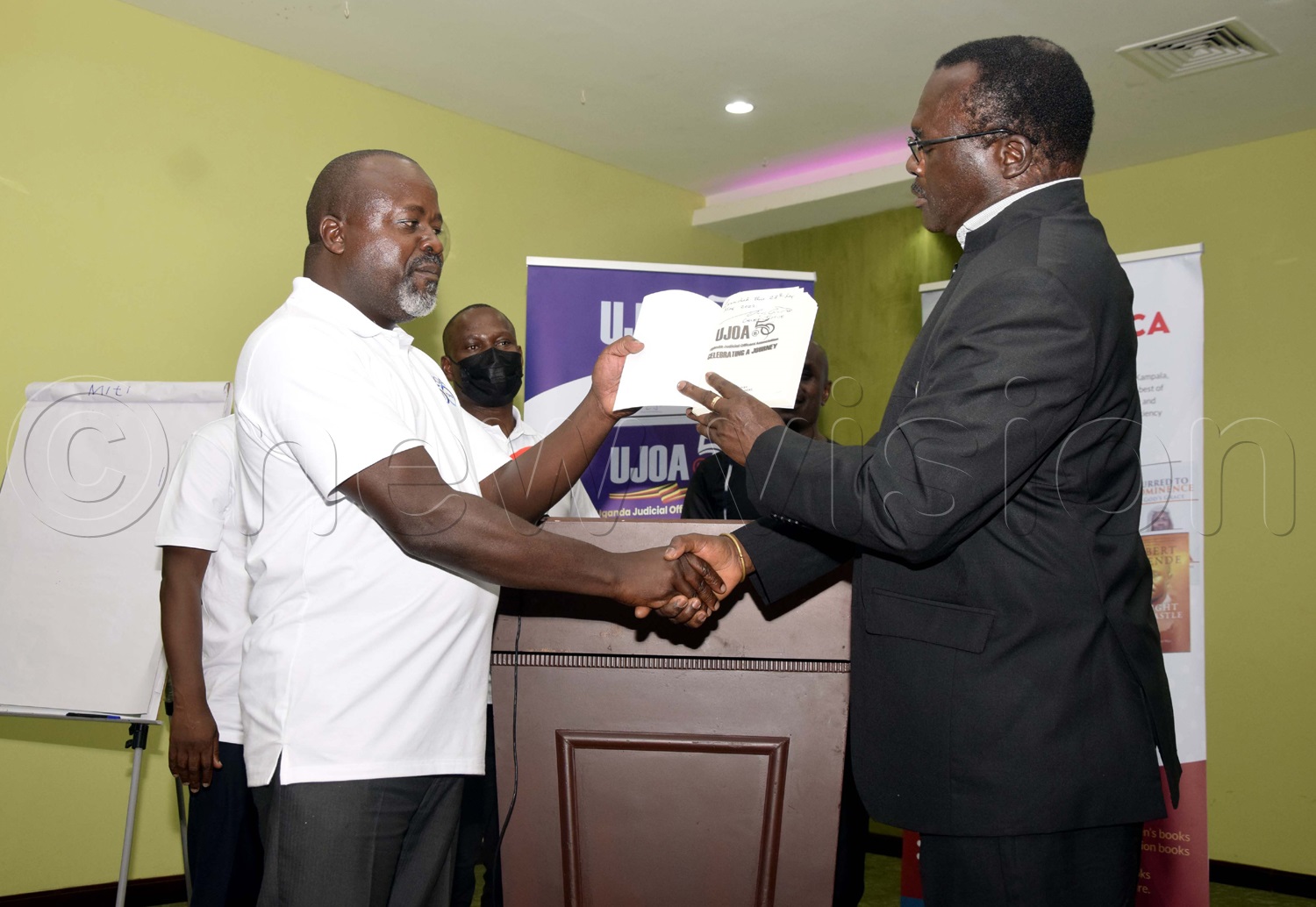 Justice Asiimwe re-elected judicial officers’ head - New Vision Official