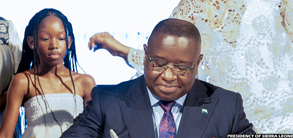 Sierra Leone adopts law banning child marriage - New Vision Official