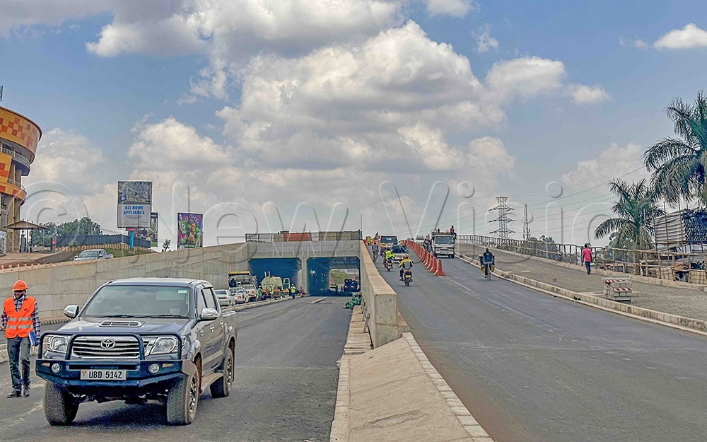 Sections of Kampala Flyover opened to traffic - New Vision Official