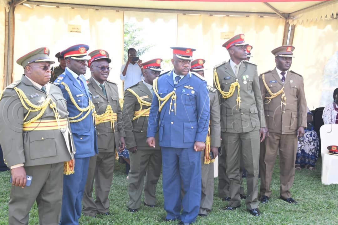 📷: UPDF pipping ceremony