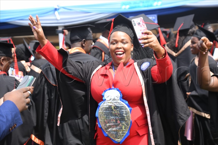 Over 1,000 graduate at Bugema University - New Vision Official