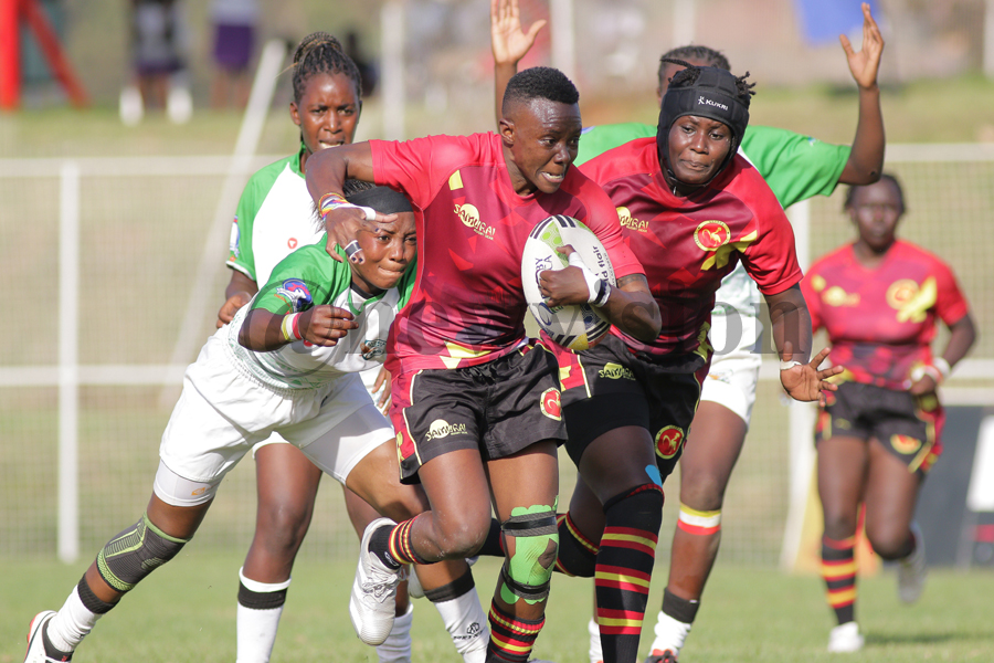 Uganda Lady Cranes Rugby too strong for Zambia