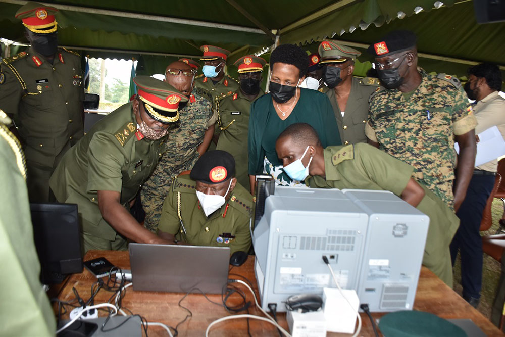 ️ VIDEO: UPDF's biometric IDs system launched - New Vision Official