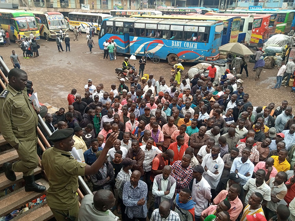 Security beefed up at bus terminals