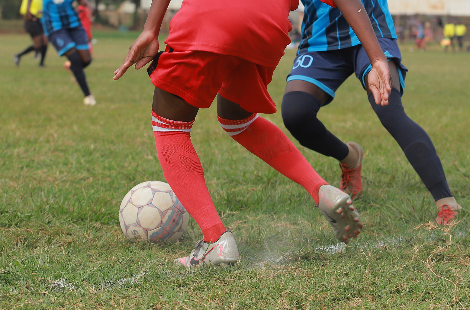 When MPs met journalists on the football pitch