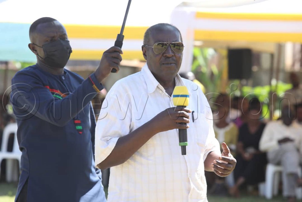 NRM boss Moses Kigongo in Hoima over party primaries