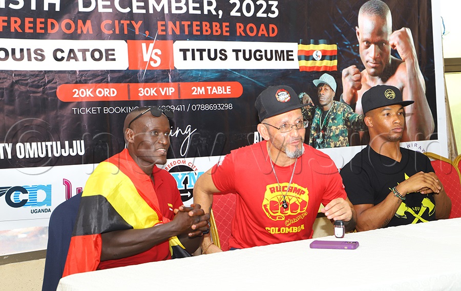 Tugume wants to KO American Louis Catoe - New Vision Official