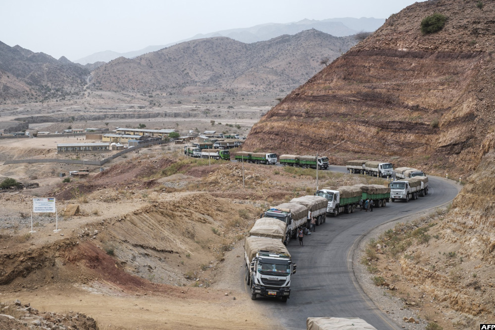 WFP first aid convoy since Ethiopia peace deal 'enters Tigray ...