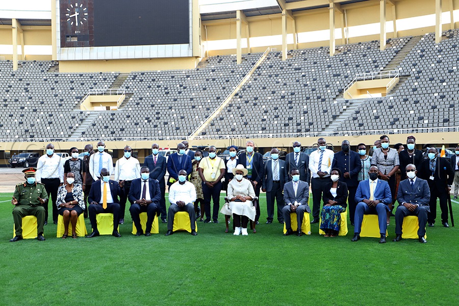 Namboole Stadium is world-class, First Lady approves
