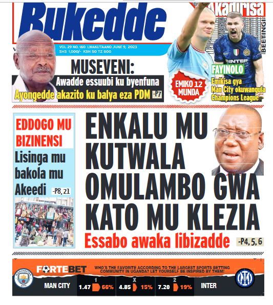 BUKEDDE W’OLWOKUTAANO YAFULUMYE DDA NG’ALIMU BINO - Bukedde Online ...