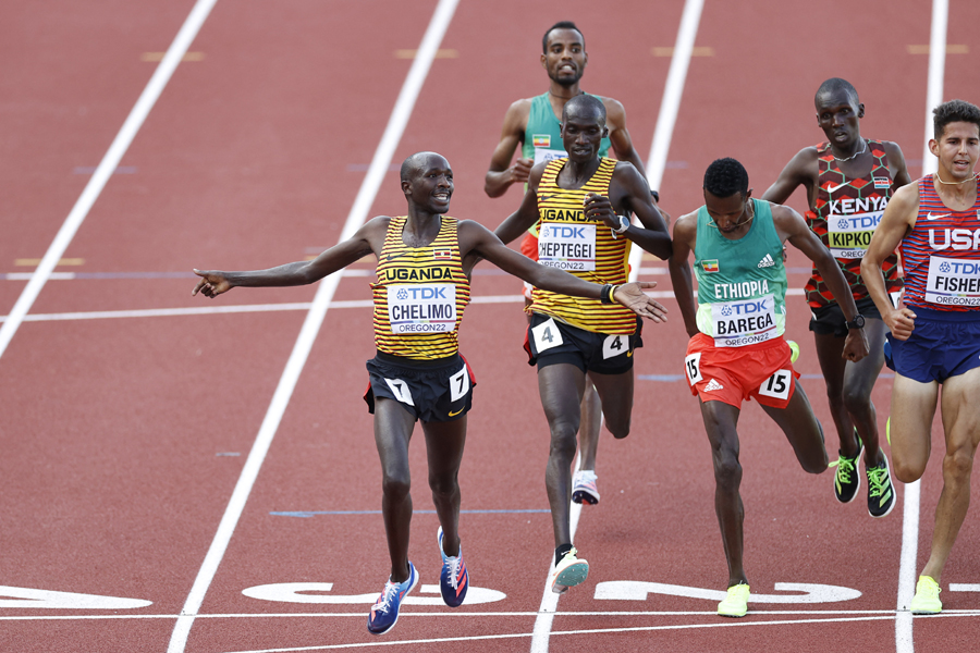Oscar Chelimo wins world 5,000m bronze medal for Uganda - New Vision ...