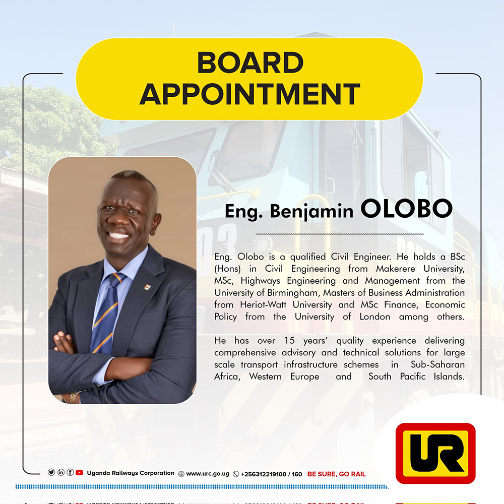 Eng Olobo replaces Ex-MP Sekitoleko on URC board