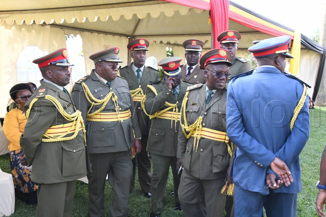 📷: UPDF pipping ceremony - New Vision Official