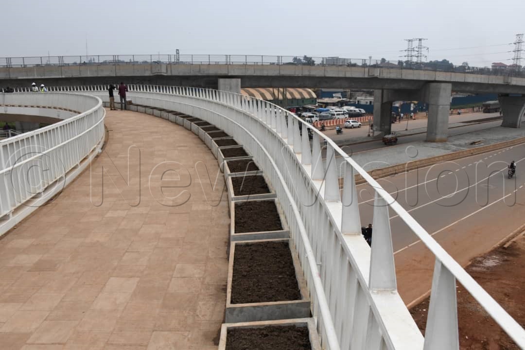 Kampala Flyover pedestrian footbridge opened to public - New Vision ...