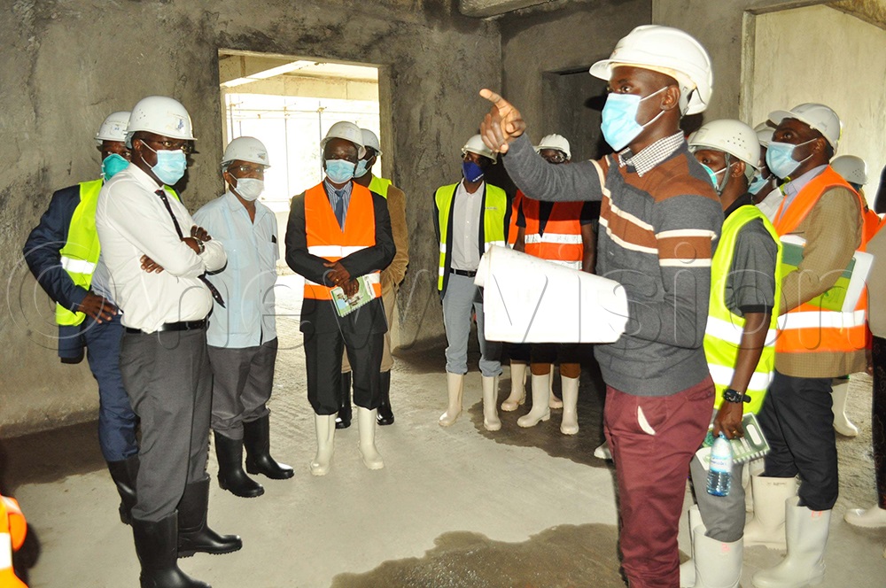 Construction of new NDA tower 61% complete - New Vision Official