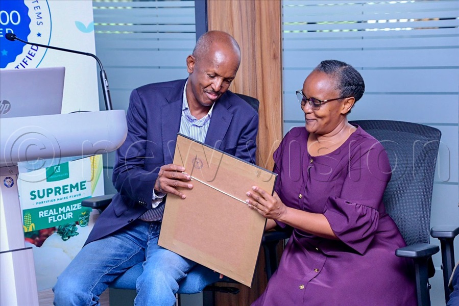 📷 Mandela Millers receives food safety certification - New Vision Official