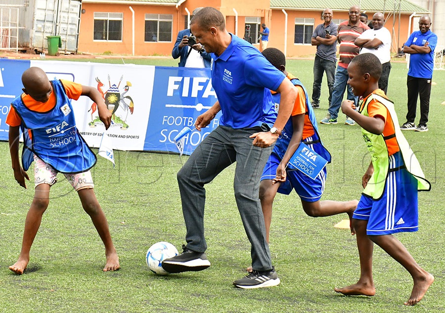 FIFA launches Football for Schools program in Uganda - New Vision Official