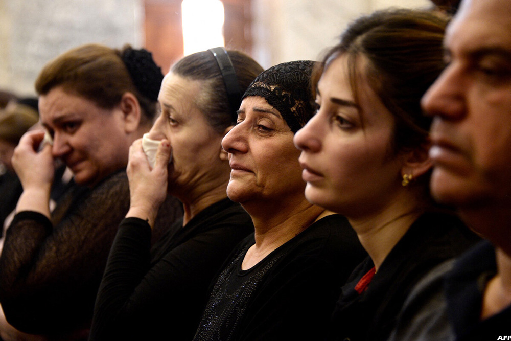 Grief, anger at Iraq mass for victims of wedding fire - New Vision Official