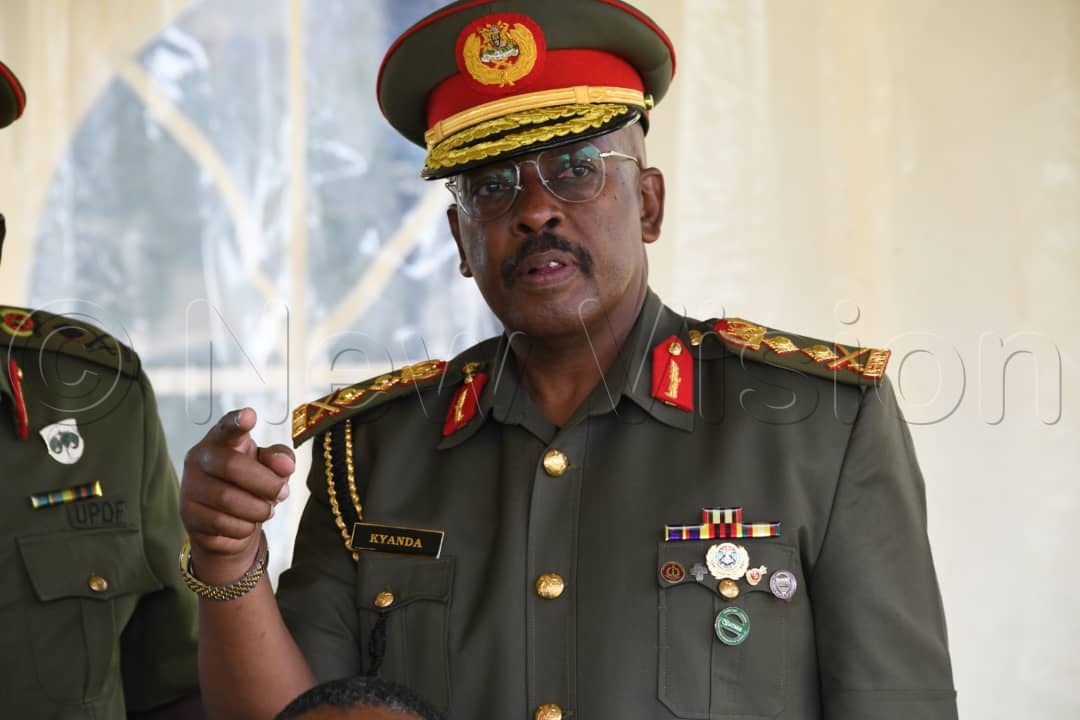 📷: UPDF pipping ceremony - New Vision Official