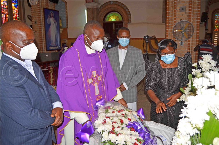 Catholic Church honours Fr Ssonko - New Vision Official
