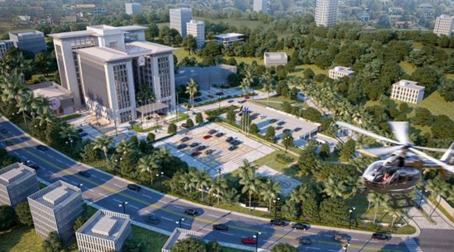 Police starts construction of new sh77b headquarters - New Vision Official