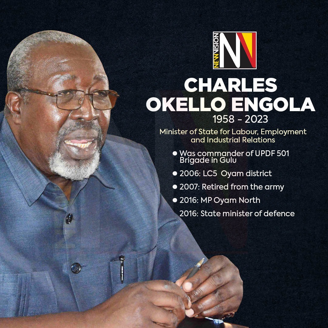🔴 Museveni says minister Engola's killing 'a big crime to patriotism ...