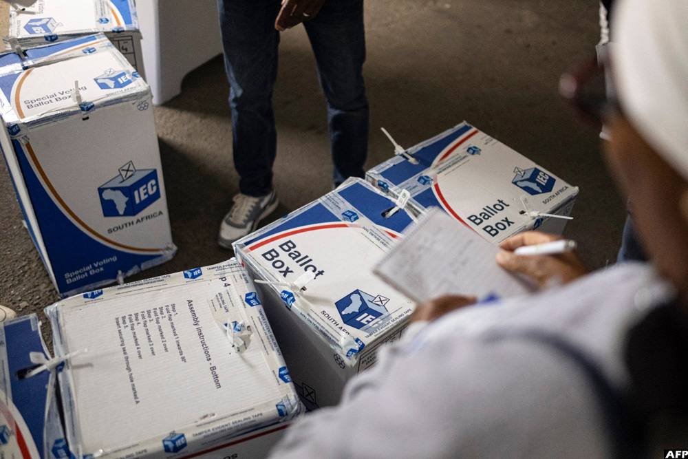 South Africa counts votes with ANC majority on the line - New Vision ...