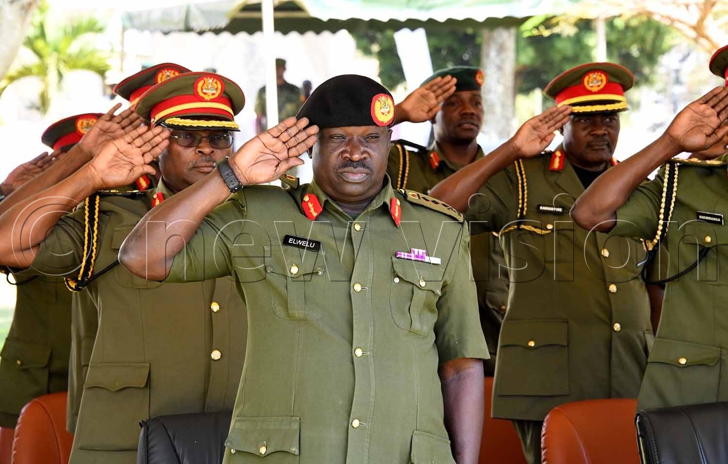 UPDF long-serving officers honored, retired - New Vision Official