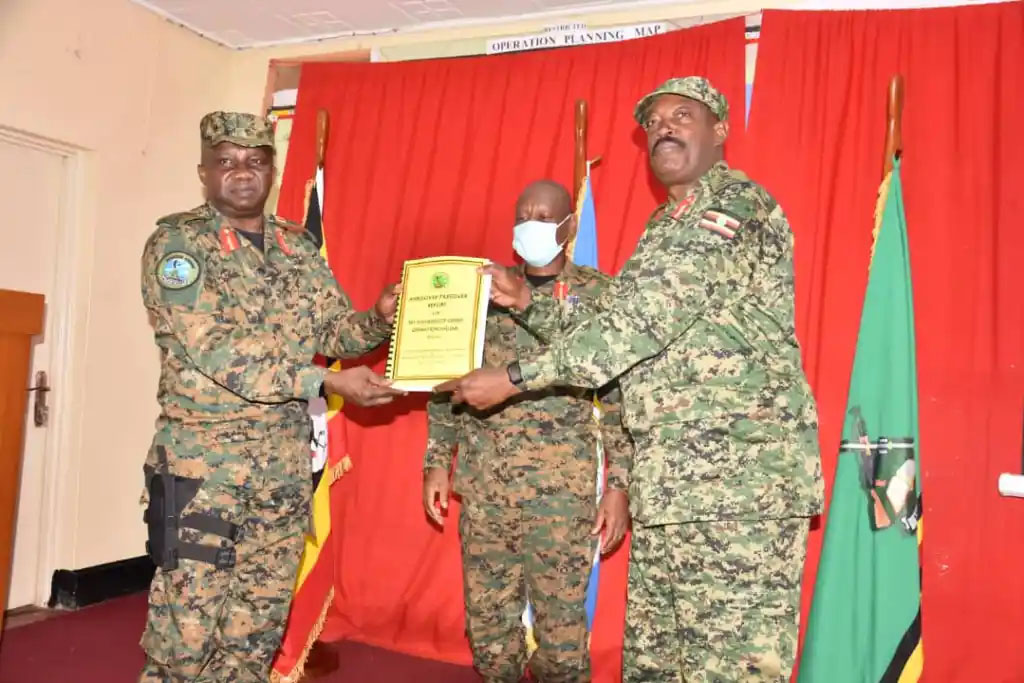 Maj. Gen Olum takes over Mountain Division and Operation Sh