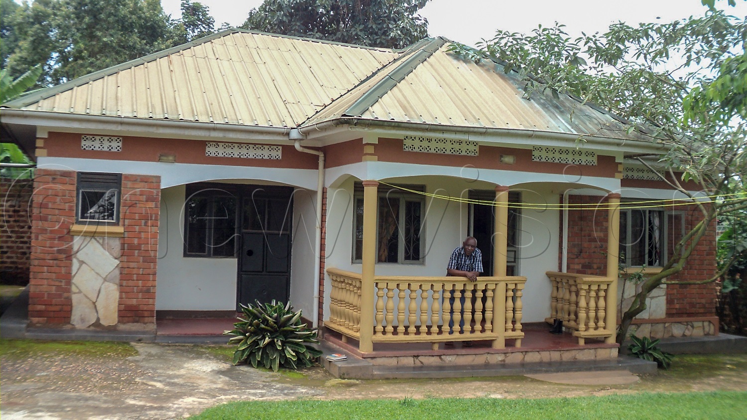 Prof Austin Bukenya proud of his modest retirement home