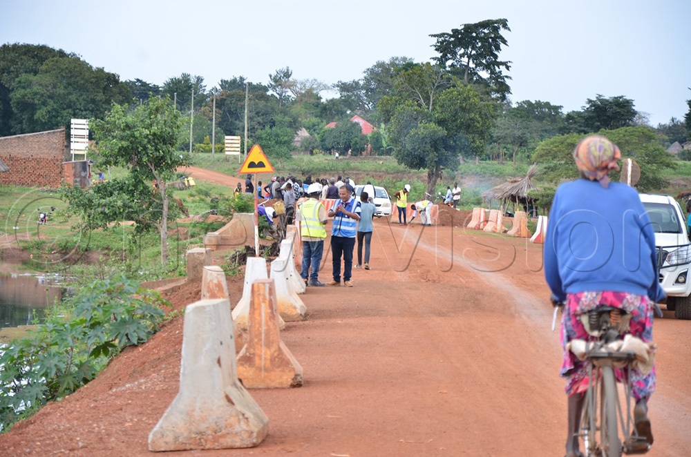 Construction works on Isaka Bridge starts