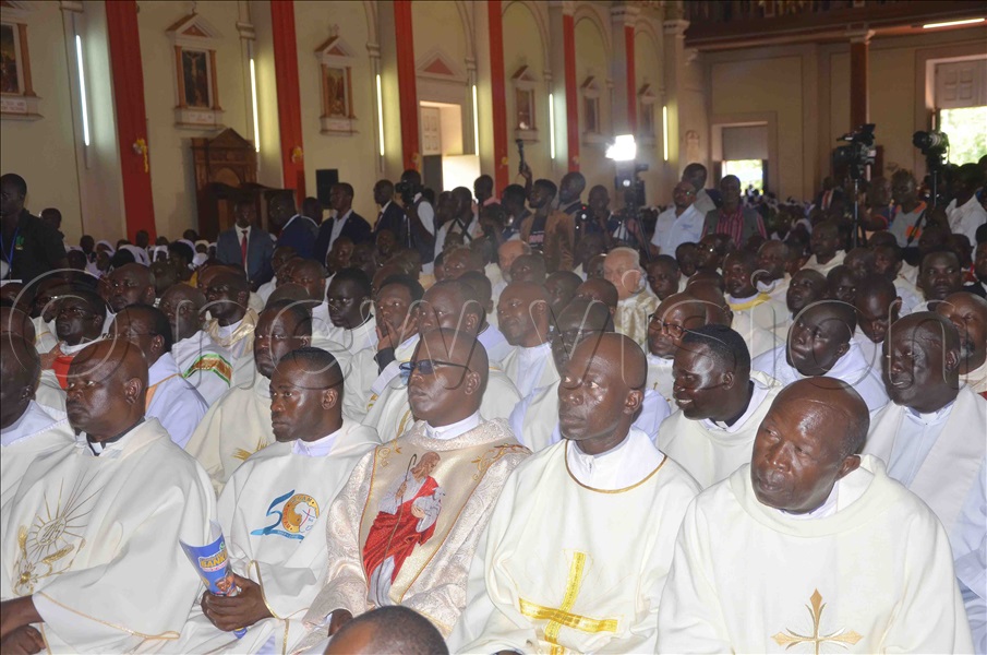 Museveni praises Archbishop Emeritus Odama as successor installed - New ...
