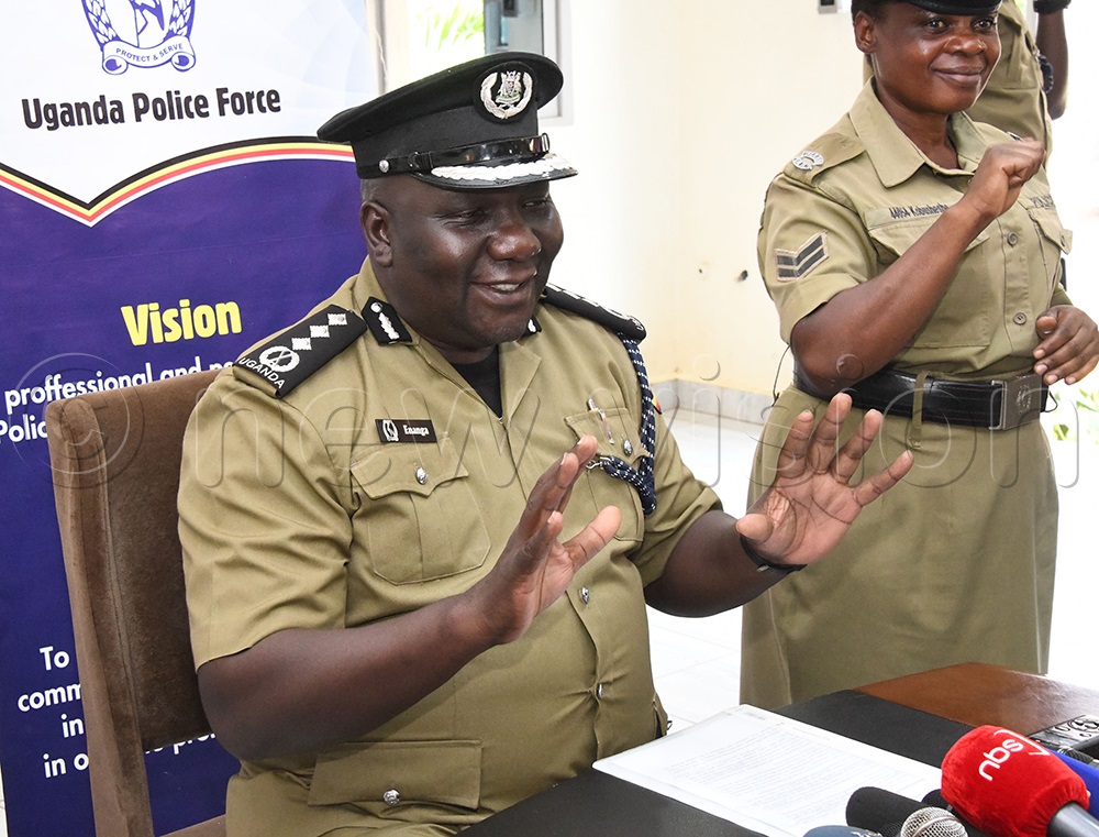 Outgoing police spokesperson Enanga voices gratitude, pride - New ...