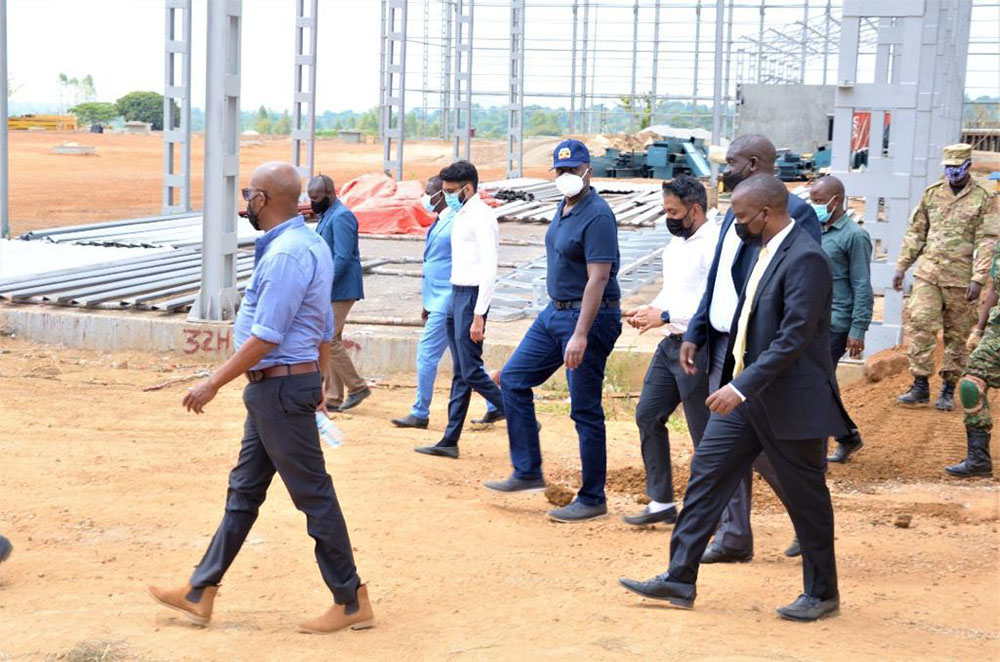 Muhoozi visits Sugar factory in Bugiri, asks security to sup