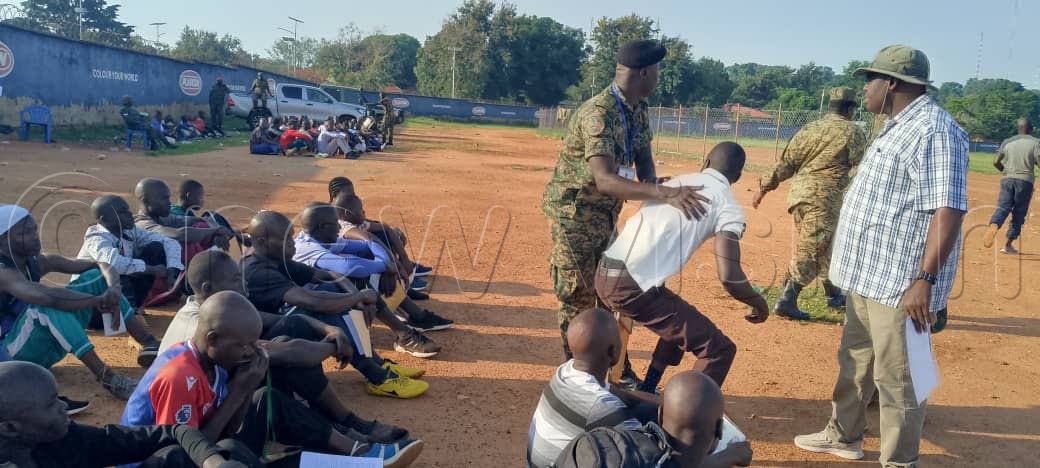 UPDF arrests six youth with forged documents at recruitment