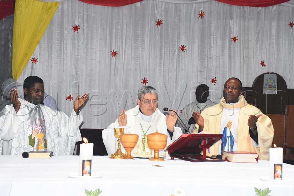 Don't turn your backs on the church, youth told - New Vision Official