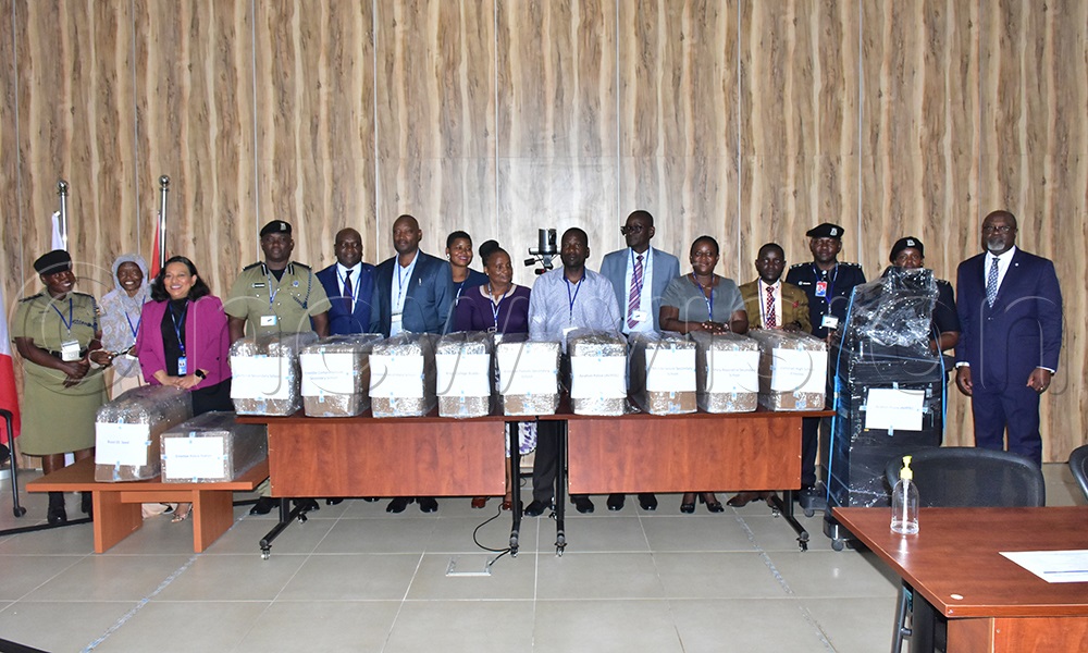 UN donates 100 computers to Police, Wakiso schools - New Vision Official