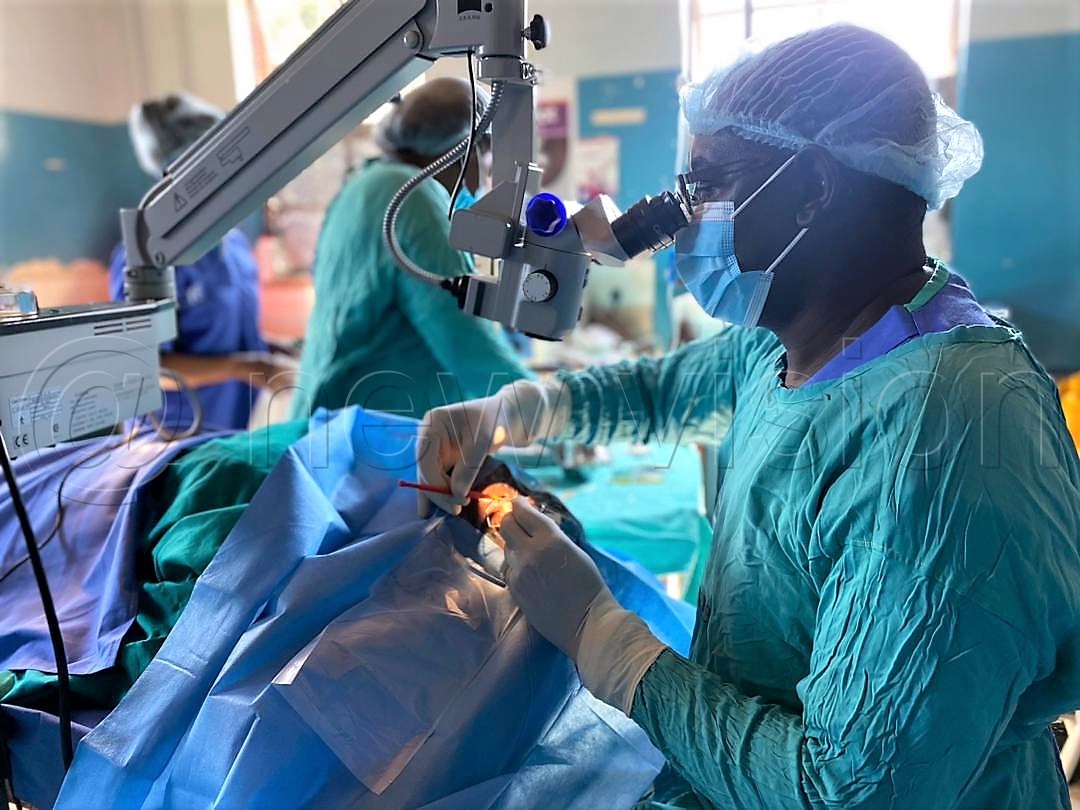 Over 100 people receive free eye surgery in Adjumani - New Vision Official