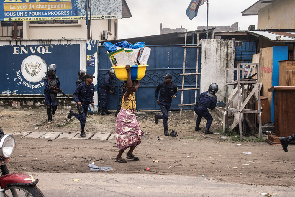 Clashes at DR Congo protest as partial poll results show lead for ...