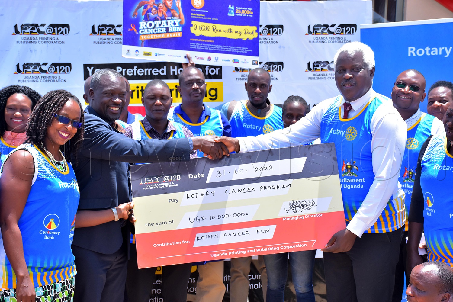 UPPC boosts Rotary Cancer Run with sh10m