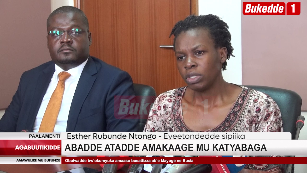 Agabuutikidde: Abadde asiiga amaka ga Tayebwa enziro yeetoonze ...