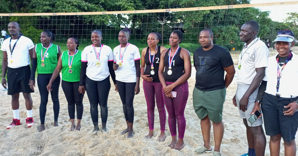 Namara and Sombe star as Beach Volleyball returns with Women’s National ...