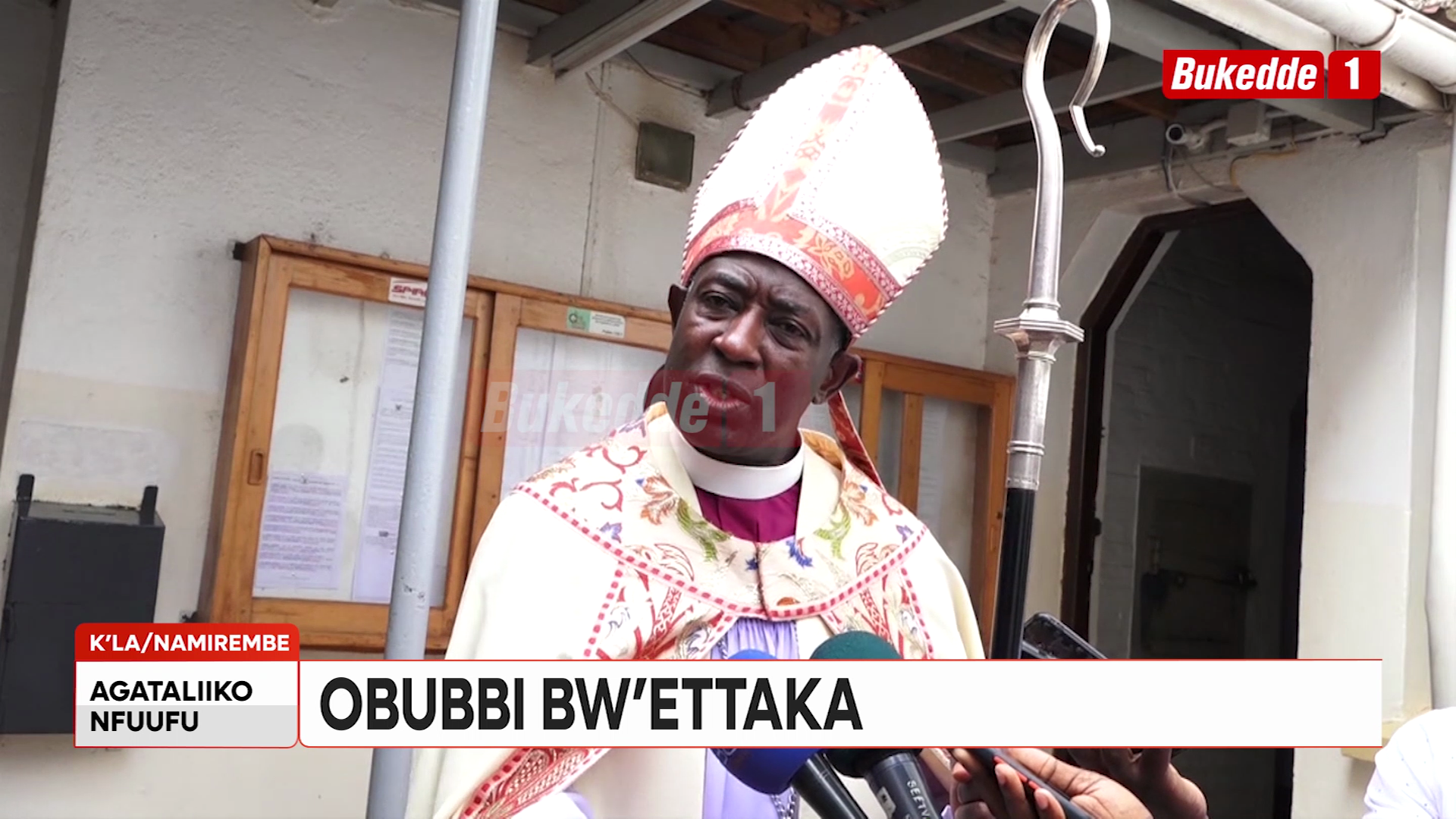 Agataliikonfuufu: Okusaba kw'amazuukira. Bannaddiini bavumiridde ekibba ...