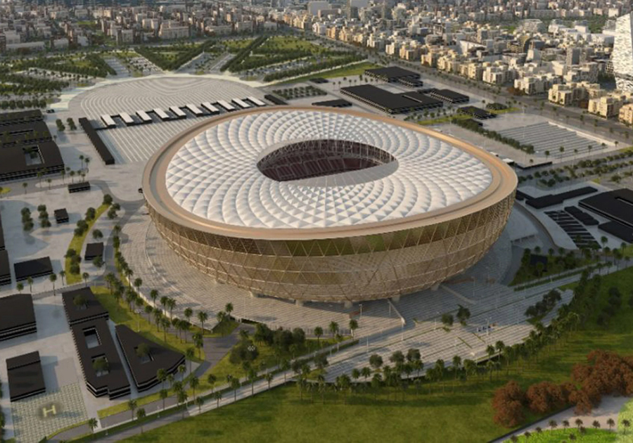 Qatar s World Cup Final Stadium To Host First Match New Vision Official Qatar s World Cup Final Stadium To Host First Match New Vision Official