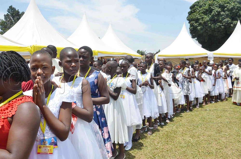 Kampala Archbishop Ssemogerere opens Kawanda Parish - New Vision Official